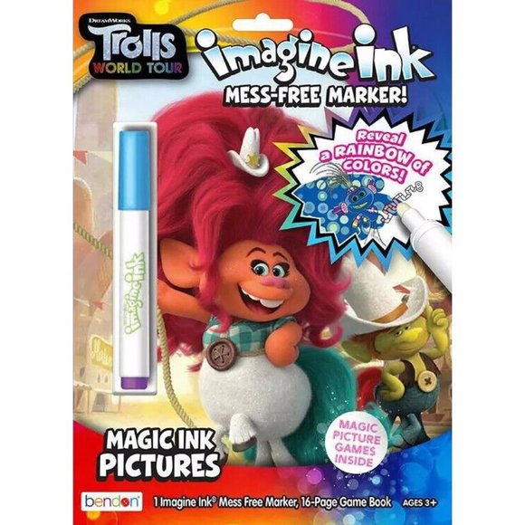 Imagine Ink | Office | Trolls World Tour Imagine Ink Messfree Marker ...